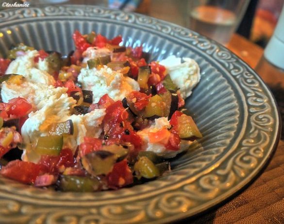 Buffalo Mozzarella with Mango and Cucumber Salsa | Chef Reader
