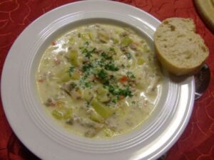 Leek Cream Cheese Soup | Chef Reader