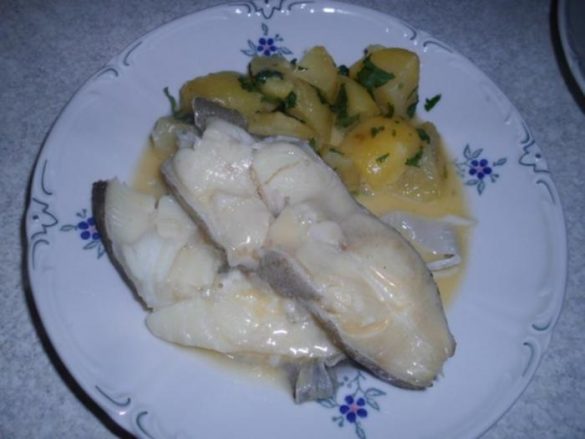 Fish with Butter Brandy Sauce and Rice | Chef Reader