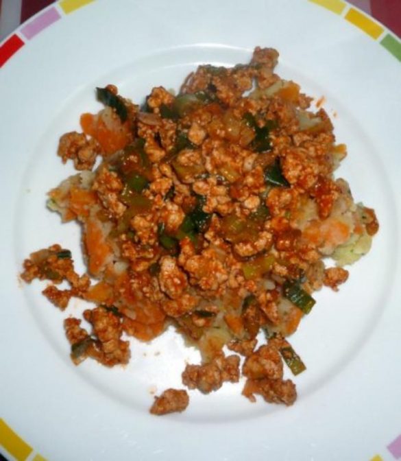 Potato Carrot Mash with Tartare | Chef Reader