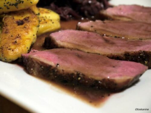 Pink Roasted Piece of Beef | Chef Reader