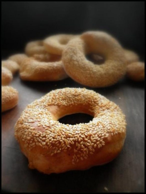 Turkish Crispy Rings with Sesame Seeds | Chef Reader