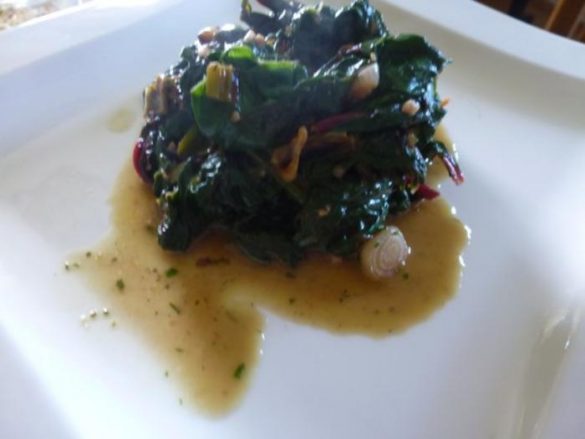 Side Dish: Swiss Chard Vegetables, Spicy | Chef Reader