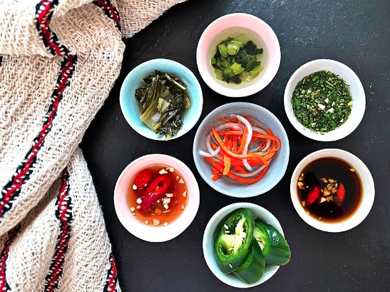Can you provide a list of popular Vietnamese condiments and sauces ...