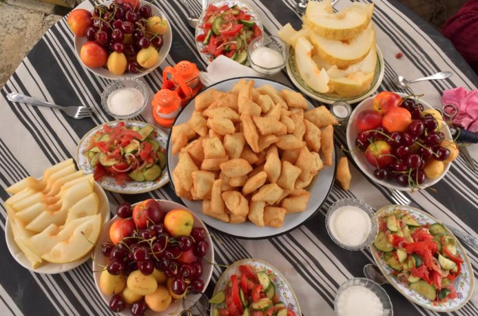 Can you explain the concept of boorsok (deep-fried dough) in Kyrgyz ...