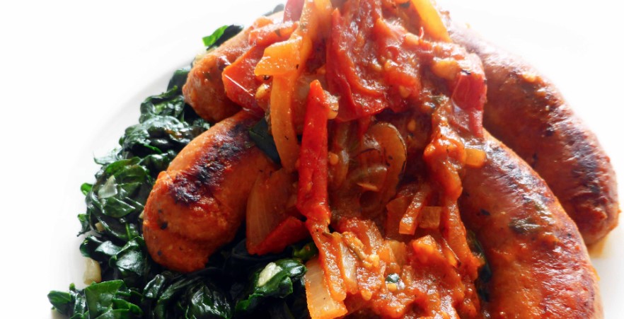 Outback Crocodile Sausages with Bush Tomato Sauce: A Unique Australian ...