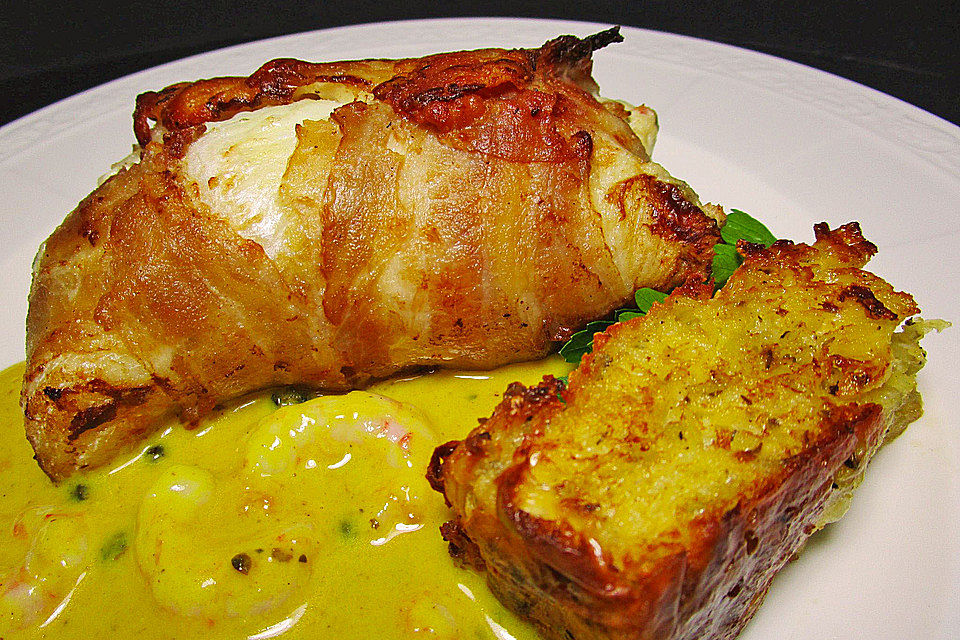 Bacon-wrapped fish roulade | Chef Reader