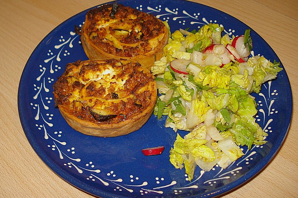 Greek pizza - snails with curd cheese - oil - dough | Chef Reader