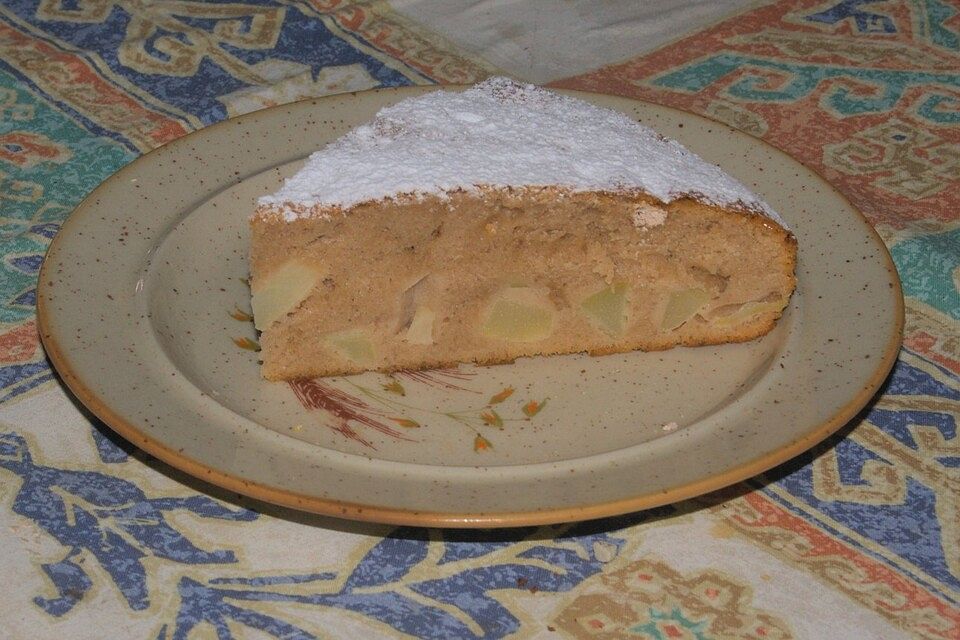 Russian milkmaid cake with pears, cocoa and cinnamon | Chef Reader