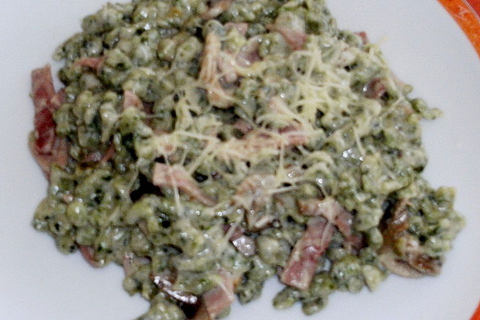 Spinach spaetzle Sünfzen | Chef Reader