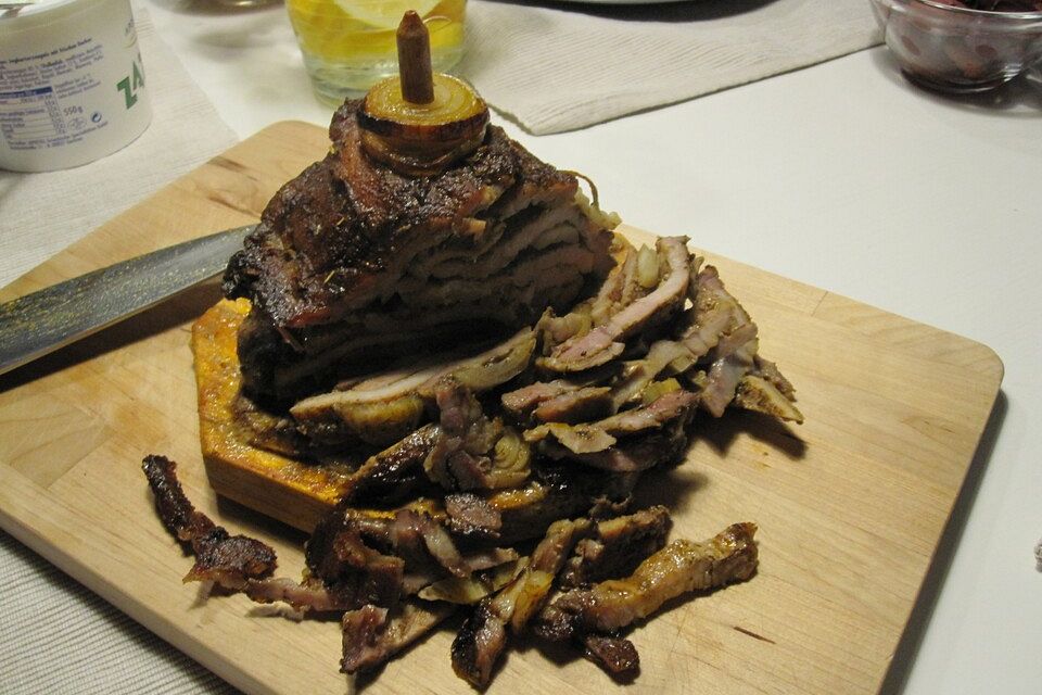 Oven gyros from a wooden skewer | Chef Reader