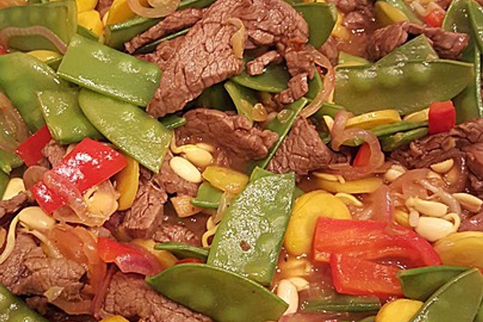 Beef with wok vegetables | Chef Reader
