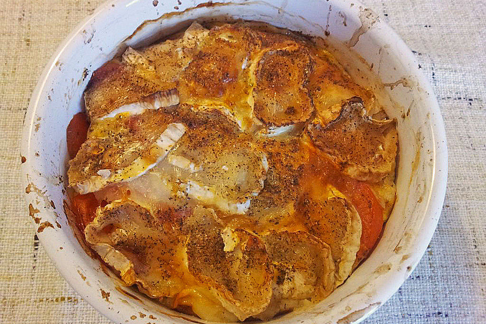 Tomato flan with goat cheese | Chef Reader