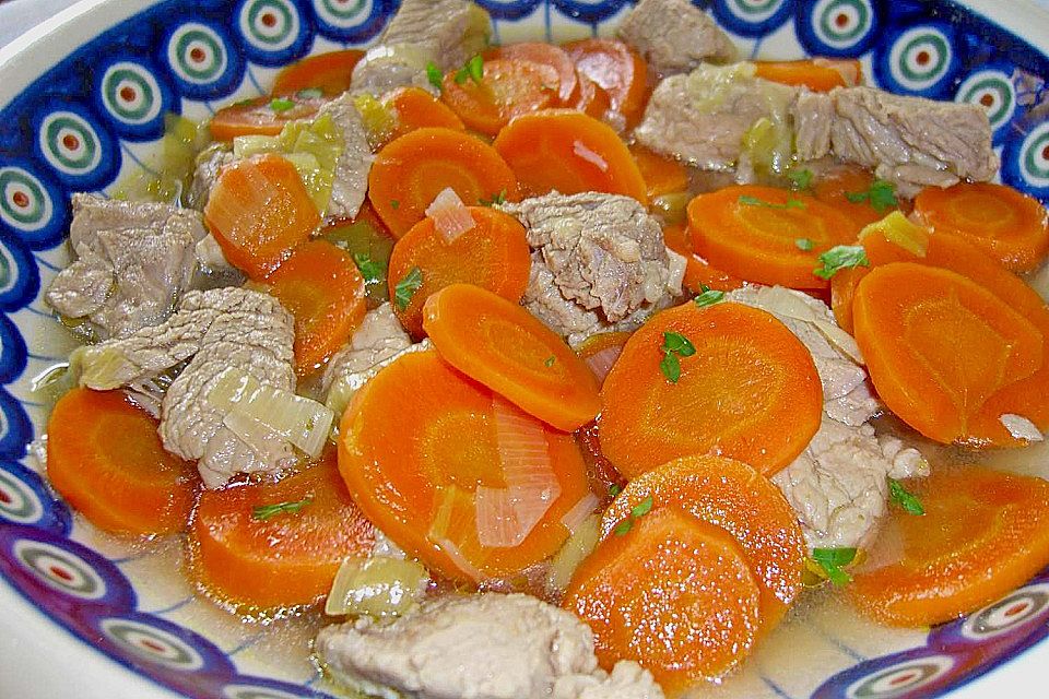 Sweet and sour carrot stew | Chef Reader