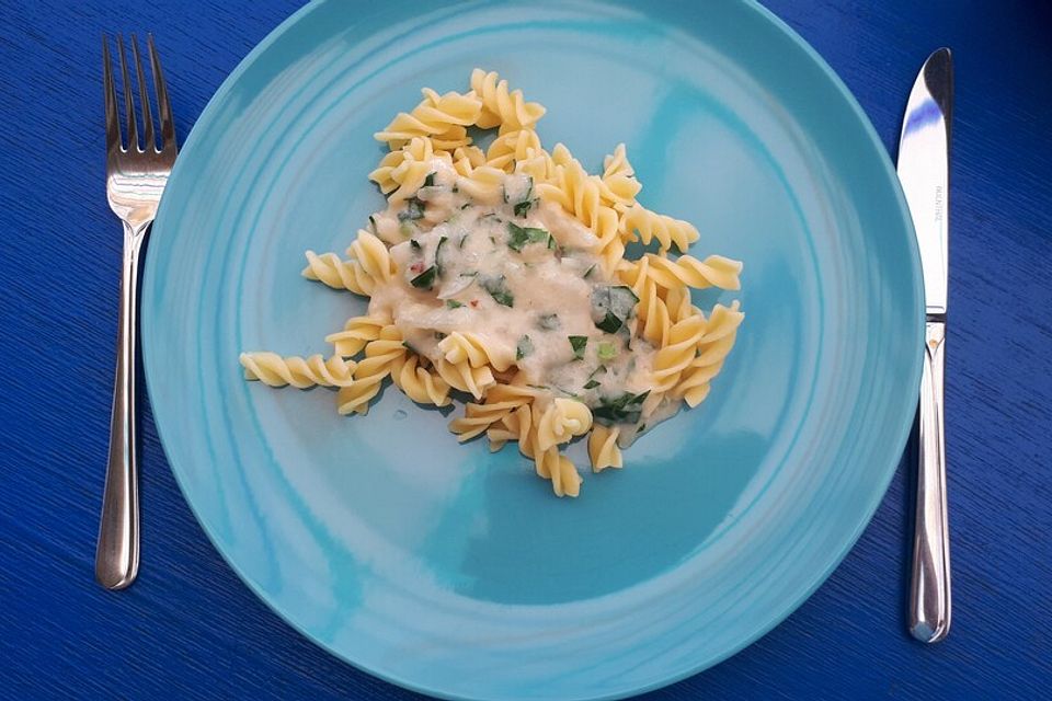 Spaghetti with kohlrabi sauce | Chef Reader