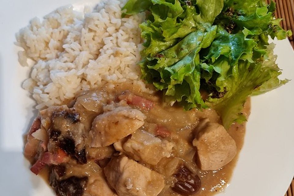 Medieval chicken ambrosia with dried fruits | Chef Reader
