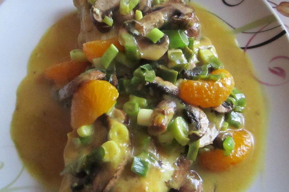 Cod in mandarin curry sauce | Chef Reader