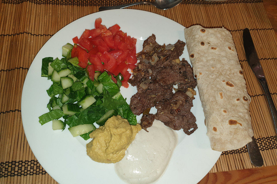 Shawarma sandwich from southpole | Chef Reader
