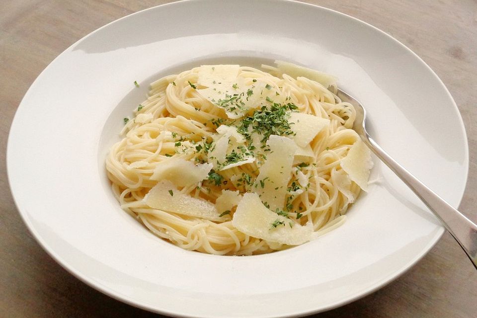 Penne with Parmesan and olive oil | Chef Reader