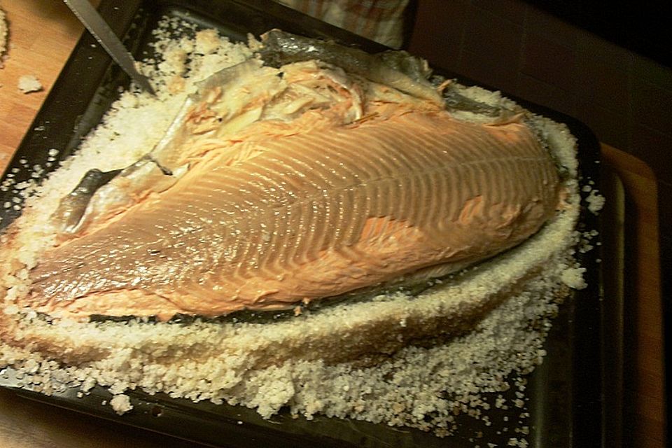 Salmon in salt crust | Chef Reader